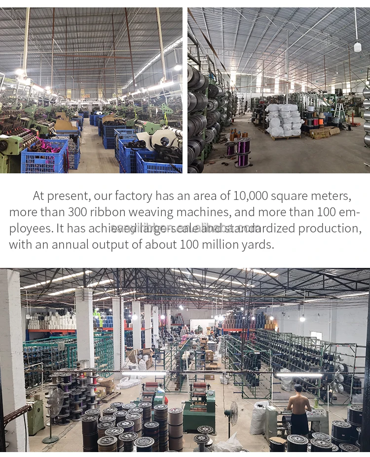 Factory Custom Jacquard Webbing Custom Logo Polyester Webbing Bag ...
