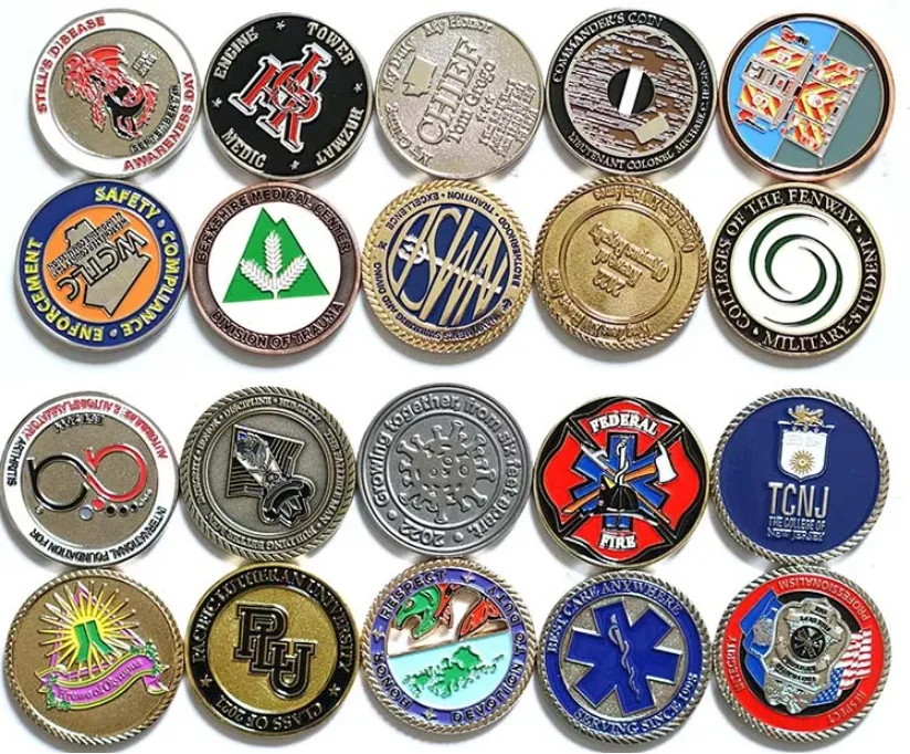 Custom Zinc Alloy Die Cast Souvenir Coins - Art & Collectibles