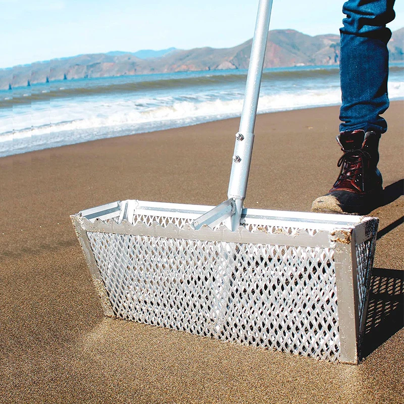 Sand Rake for Beach - Efficient Flea & Shell Collection