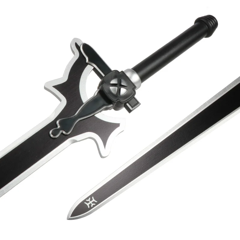 Sword Art Online Kirito Wooden Swords Elucidator Dark Repulsor Kirigaya ...