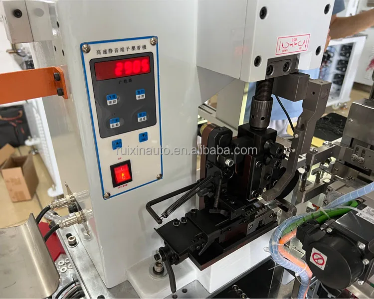 RX-102 Cable Wire Parts Centering Machine Fully Automatic Double Head ...
