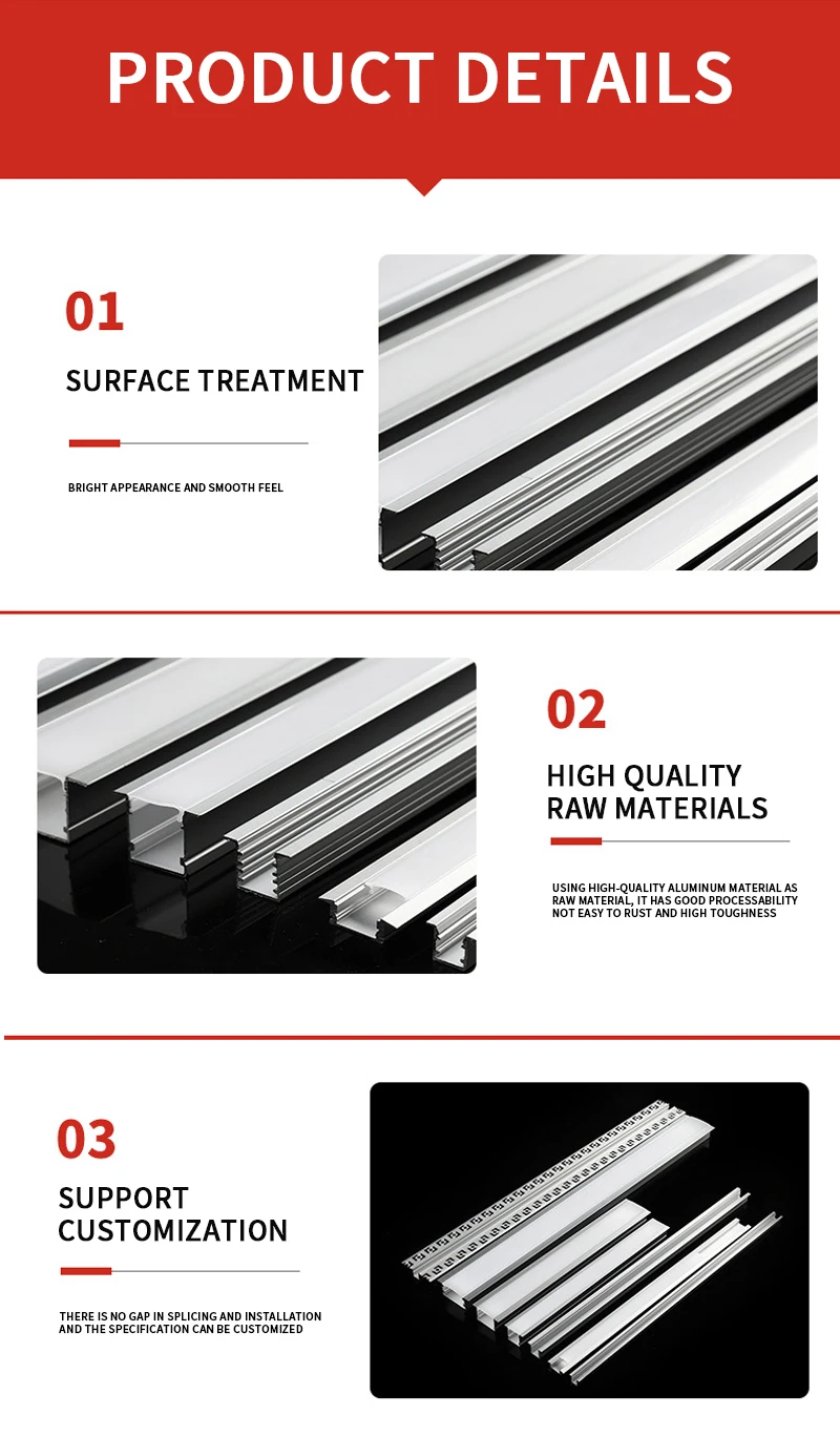 Customized Groove Aluminum Plate Led Channel Aluminium Profile For LED ...