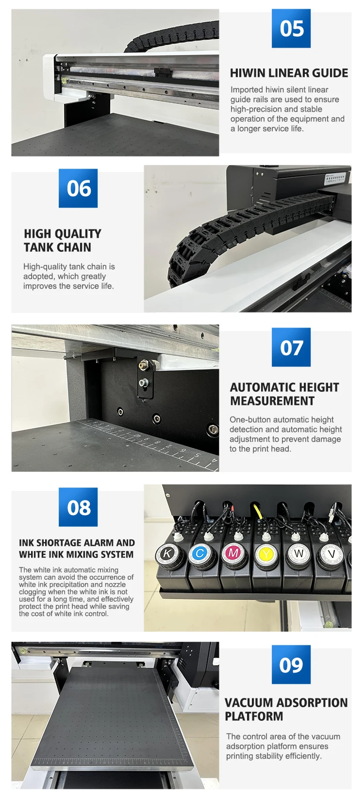 Small Size Uv Flatbed Printer 4050 Uv Printing Machine Dual Xp600 Printheads With Cmyk White ...