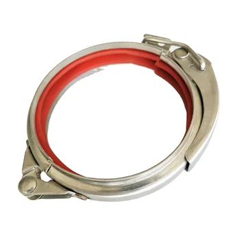 100 Mm Duct Clamp Air Filtration System Quick Fit Pipe Clamp Stainless ...