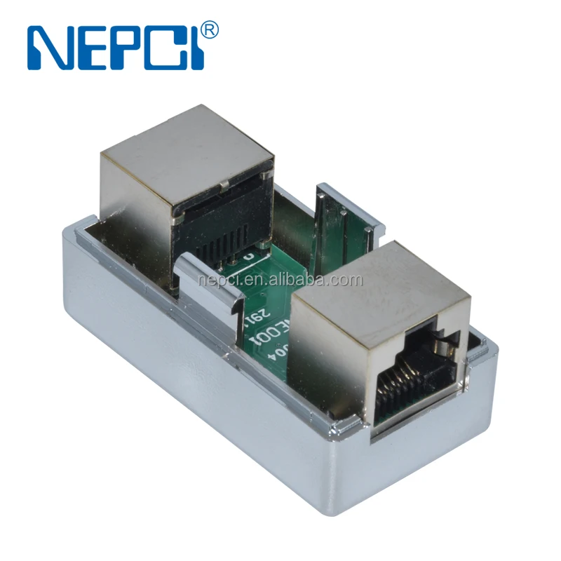 Nepci Stp Shielded Rj45 Cat5e Cat6 Inline Coupler Xjy-ne-59s - Buy ...