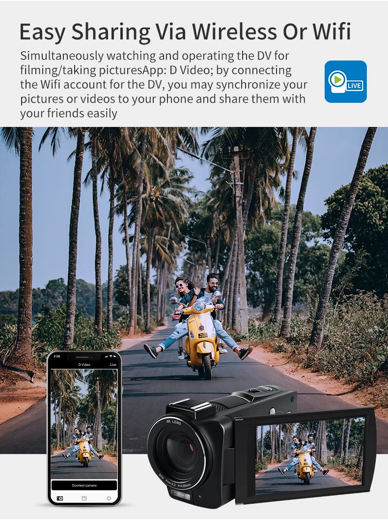 AX10 Digital Video Camera - 4K HD Live Streaming Solutions