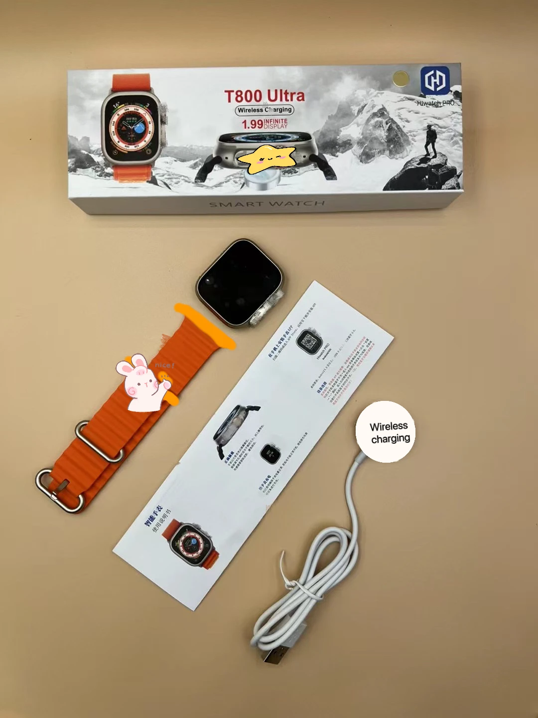 Cheap T800 Ultra Smartwatch Montre Relogio Reloj Inteligente Smart ...