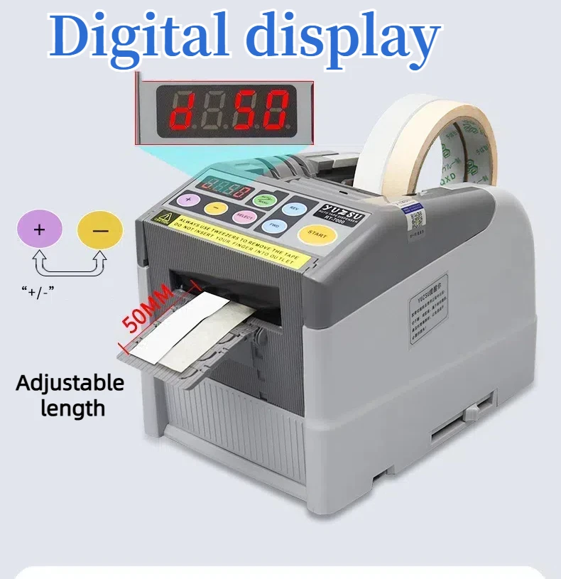 ZCUT-9 Automatic Adhesive Tape Cutting Machine - High Quality