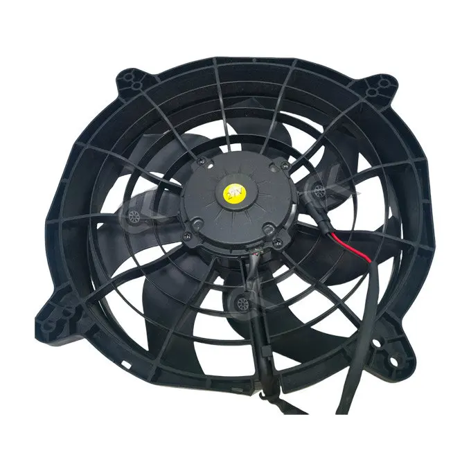 Universal Auto A/C Bus Condenser Fan DC 12V/24V Cooling System Radiator ...