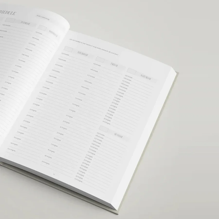 Customizable Journal Notebook Printing Agenda Fabric Cover Hardcover ...