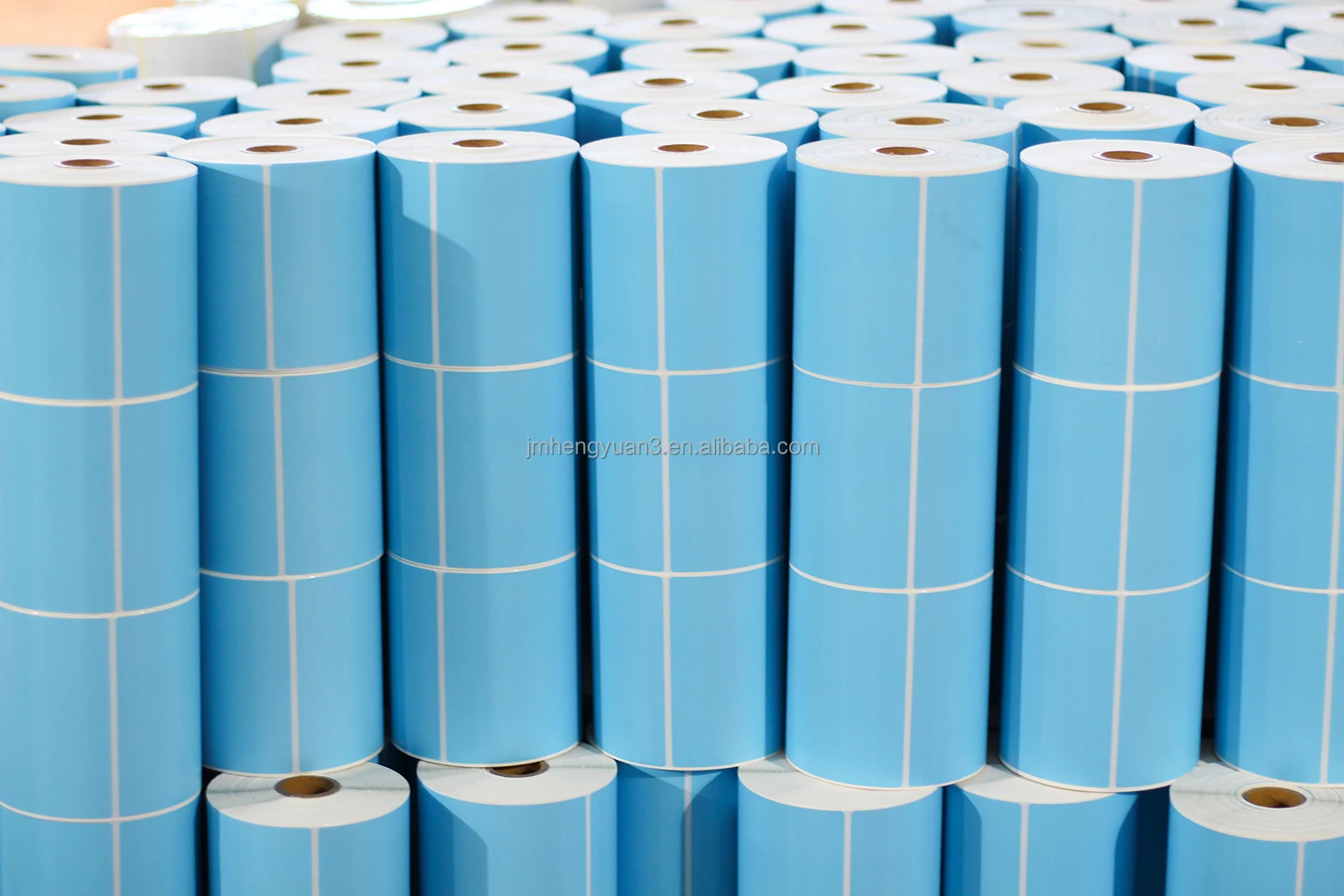 Custom Color Printed Label Thermal Transfer Waybill Adhesive Label ...