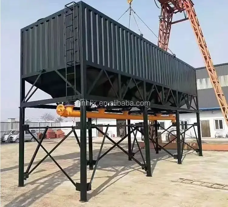 Cement Container Silo Steel Cement Container Large Size Storage ...