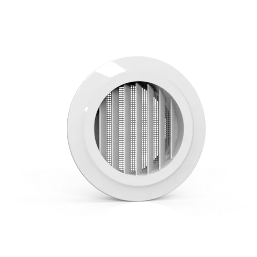 Mia Ventilation 100mm Diameter Wall Mounted Abs Plastic Indoor Oblique ...