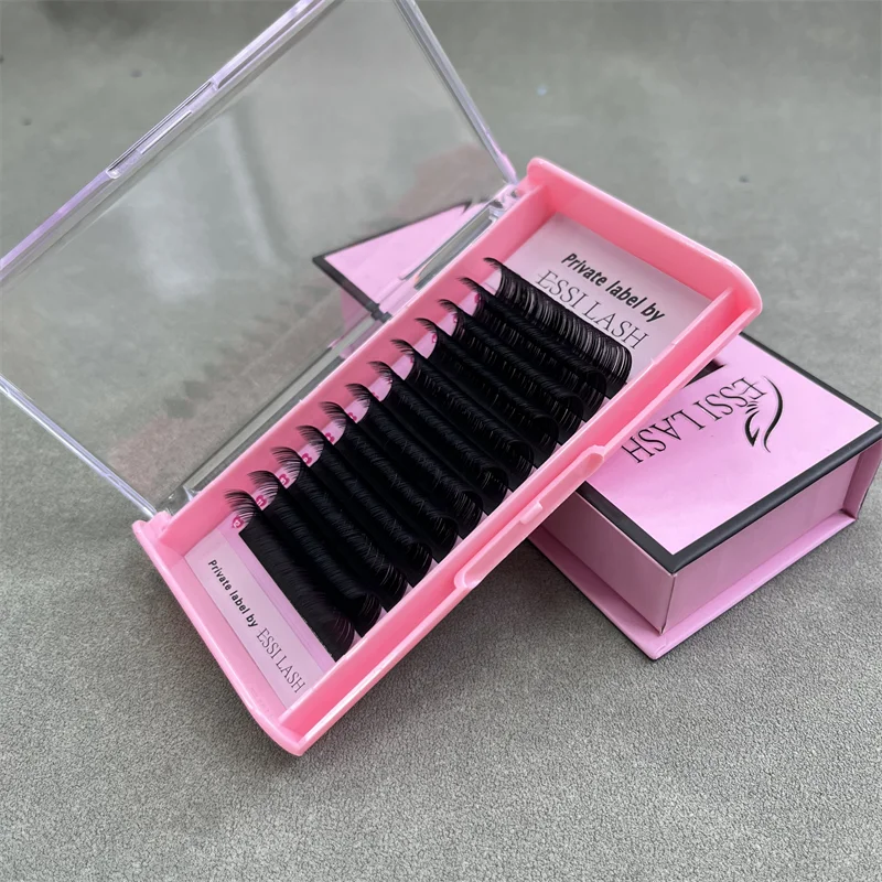 Ru Jade Elan Cashmere Volume Eyelash Extensions - Dark Matte Black Silk ...