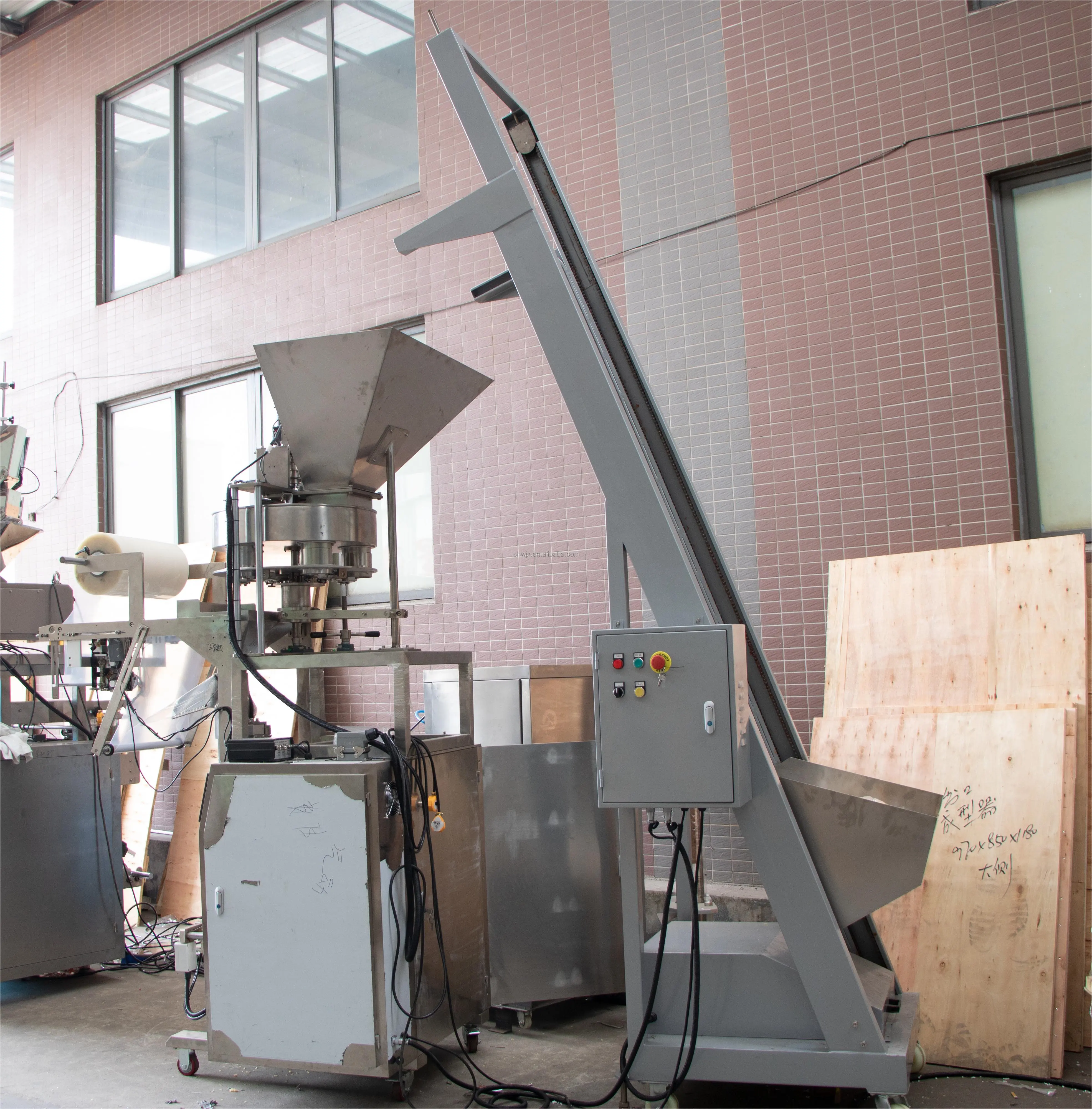 Stainless Steel Bucket Elevator Rice Grain Corn Cereal Grain Single ...