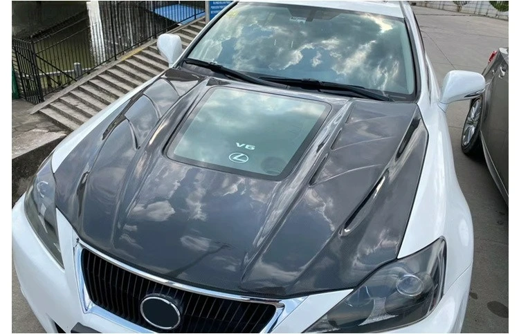 Factory Carbon Fiber Hood For 2006-2013 Lexus Is250 Engine Hoods Lexus ...