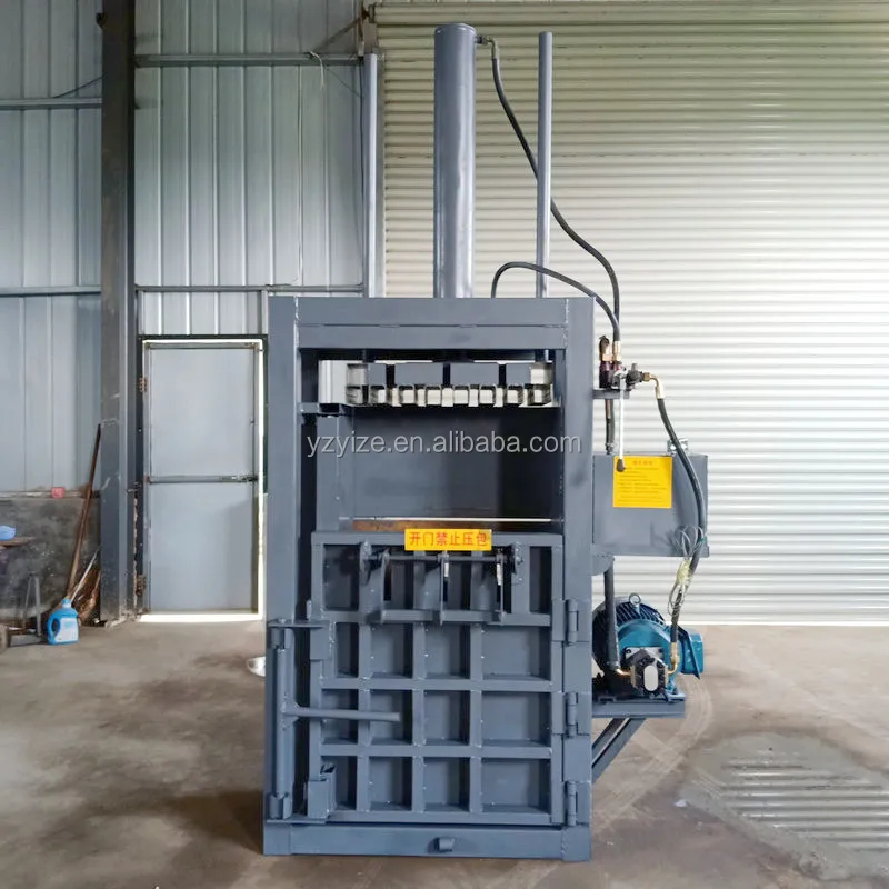 Hydraulic Cardboard Baler Plastic Bag/waste Cloth/household Waste Press ...