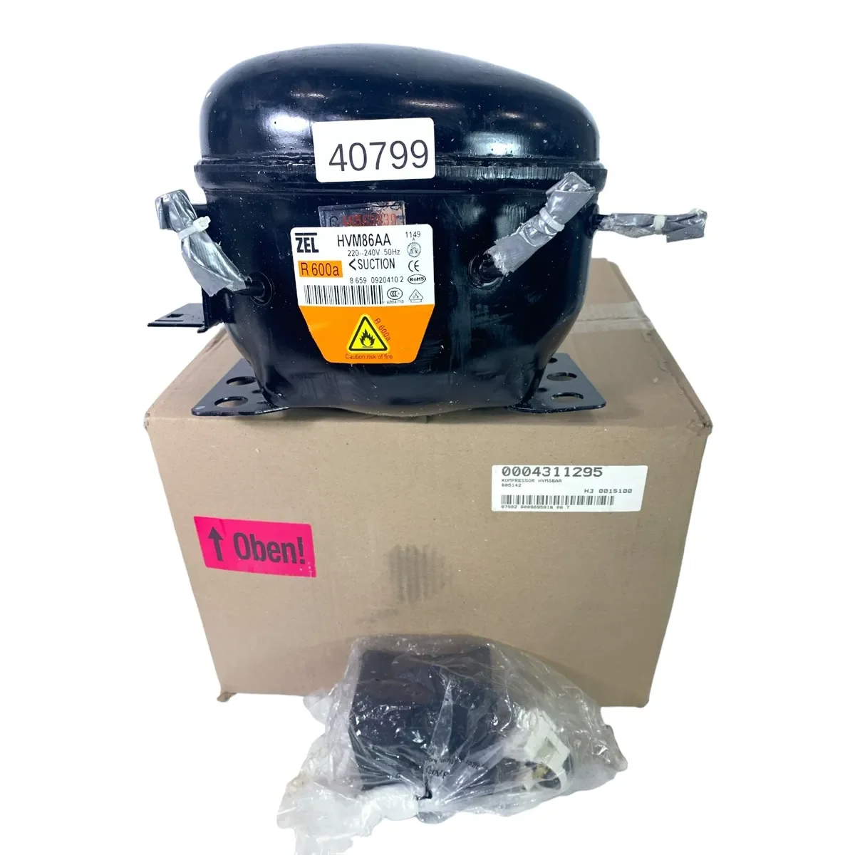 Lbp 1/7hp Hermetic Refrigeration Refrigerator Compressor Hvm86aa 220-240v 50hz R600a - Buy Lbp 1 ...
