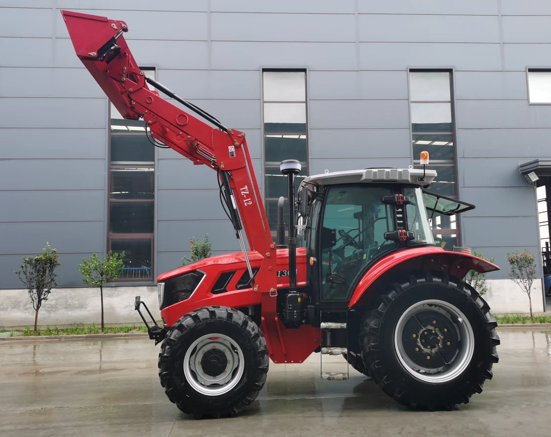 Tractors 60 Hp Farm Tractor Loader for Sale - Easy to Operate