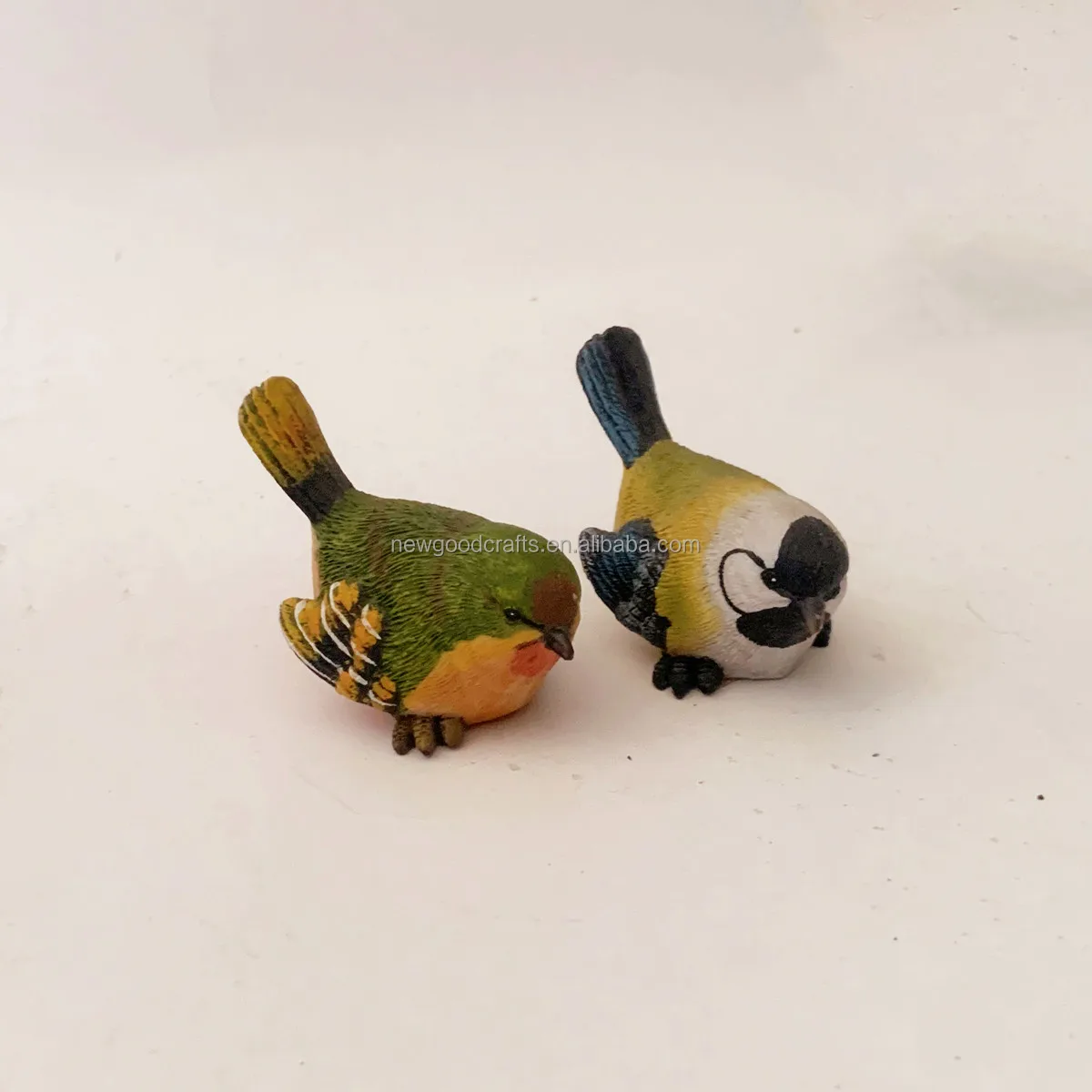 Miniature Resin Bird Figurines Collectable Nautical Polyresin Fairy ...