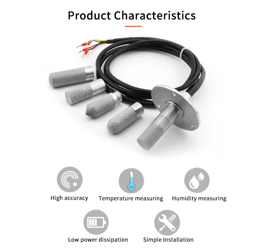 Hengko Rs485 Humidity And Temperature Sensor Transmitter - Buy Humidity ...