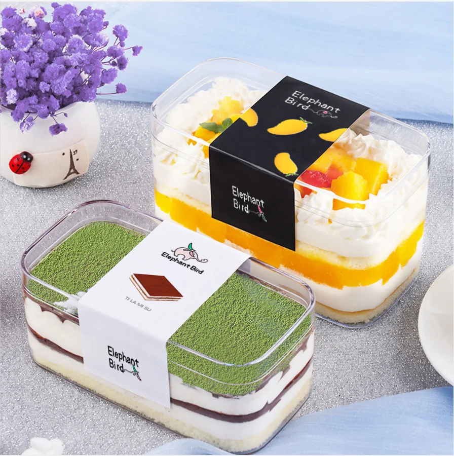 Transparent PS Plastic Cake Box - Eco-Friendly Cake Container for ...