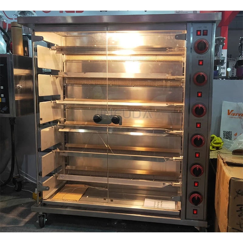 Stainless Steel Gas /Electric Oven Chicken Oven Roasting Machine ...