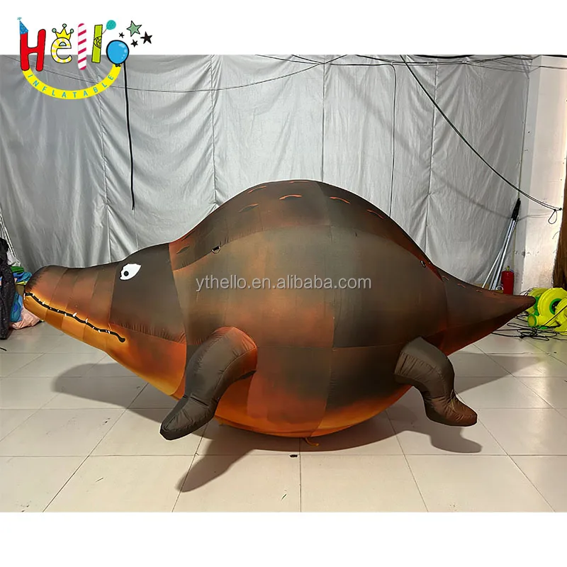 Zoo Scene Exhibition Inflatable Cartoon Animal Inflatable Crocodile ...