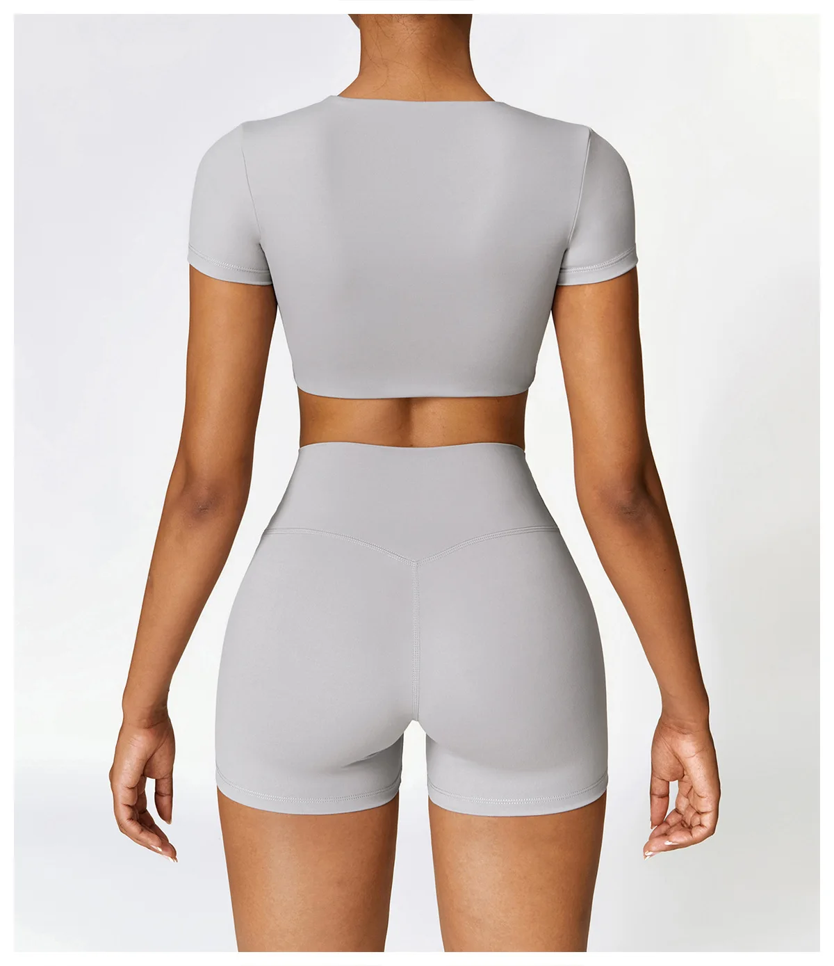 Shop Our Custom Logo Solid Color Yoga Sportswear Set