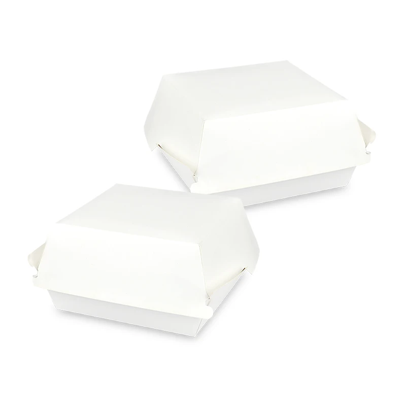 Wholesale Supplier Formed Burger Box With White Color Disposable ...