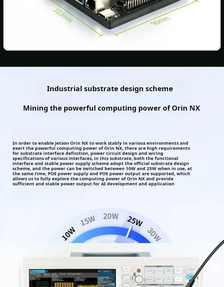 NVIDIA Jetson Orin NX 16GB Module Core Board AI Development Board POE ...