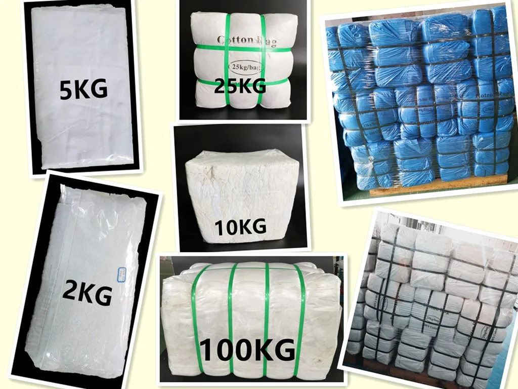 Cotton Rag High Quality 35-55cm Used Clothes Cotton Cleaning Rags 10kg ...
