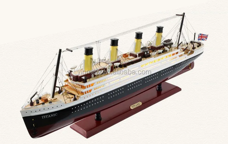 Rms Titanic Ship Model With Led Light,Size 80x10x29cm Titanic Ship ...
