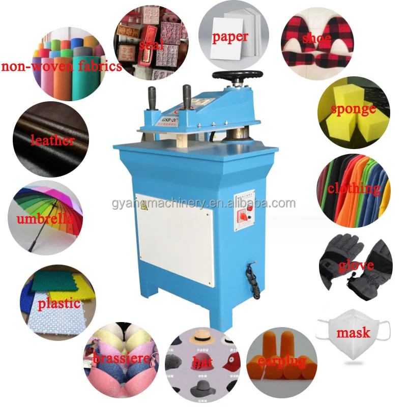 Hydraulic Swing Arm Cutting Machine for Crafts & Leather