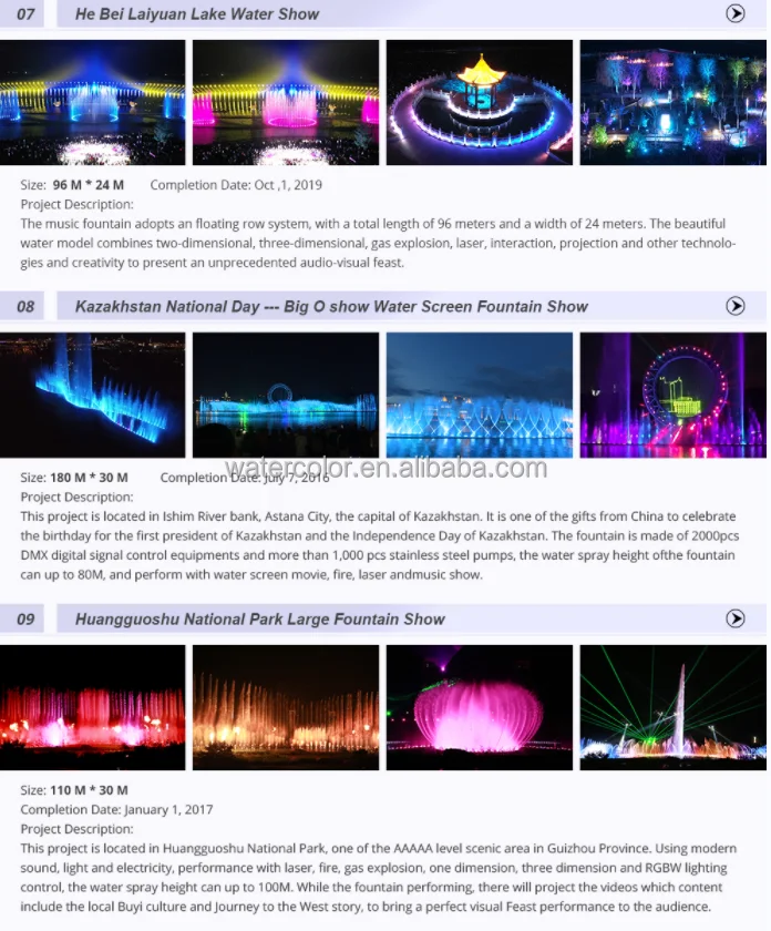 3d Hologram Dancing Water Projection Mapping Water Screen Laser Show ...