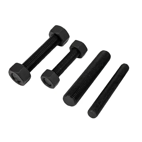 ASTM A193 B7M Stud Bolt with Nut and Washer double end threaded stud ...