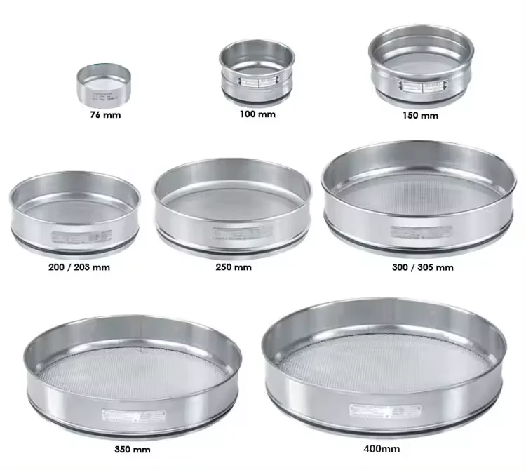 1 2 5 10 20 50 80 100 200 250 300 400 500 Micron Stainless Steel ...