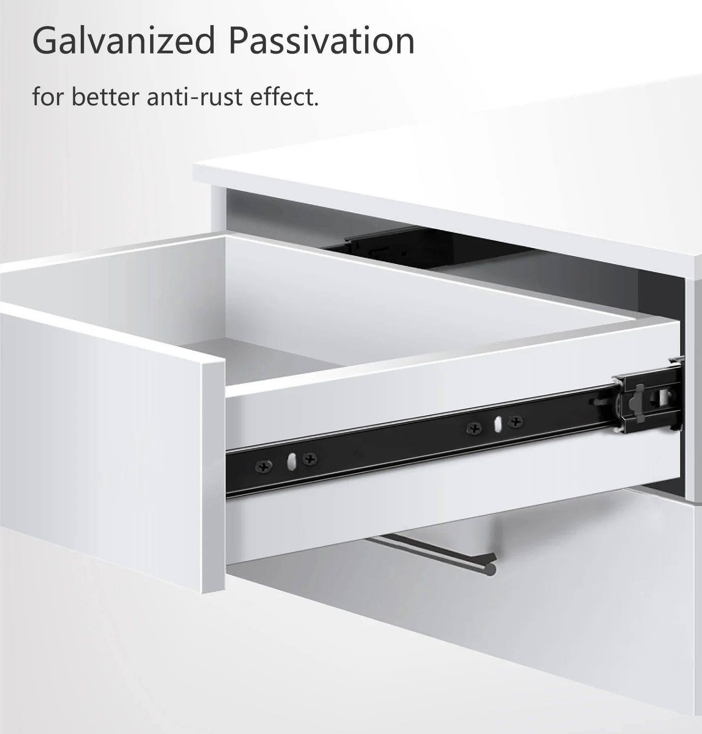 Topcent Correderas Telescopicas - Full Extension Drawer Slides