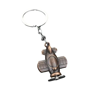 Plane Keychain Customize Airplane Charm Key Chain Cool Antique Fighter ...