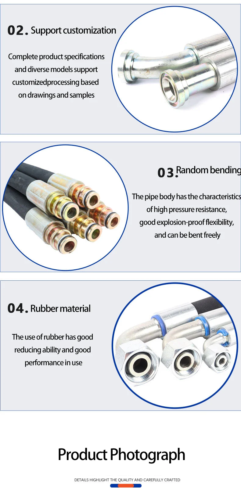 High Pressure Rubber Hoses - Durable & Versatile Solutions