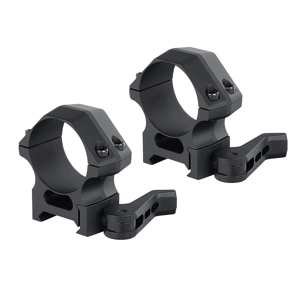 Ohhunt Medium Profile 25mm Quick Release Scope Rings 7075-T6 Three ...