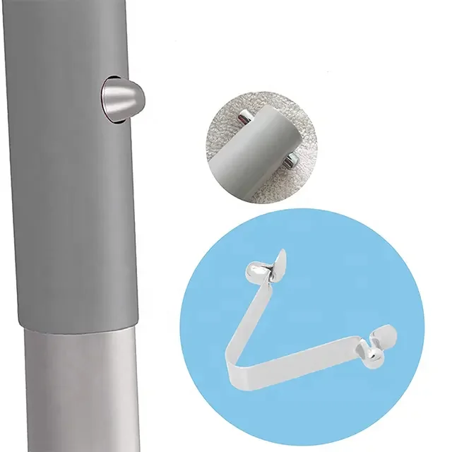 Stainless Steel V Shaped Spring Button Clip For Tube - Buy Spring ...