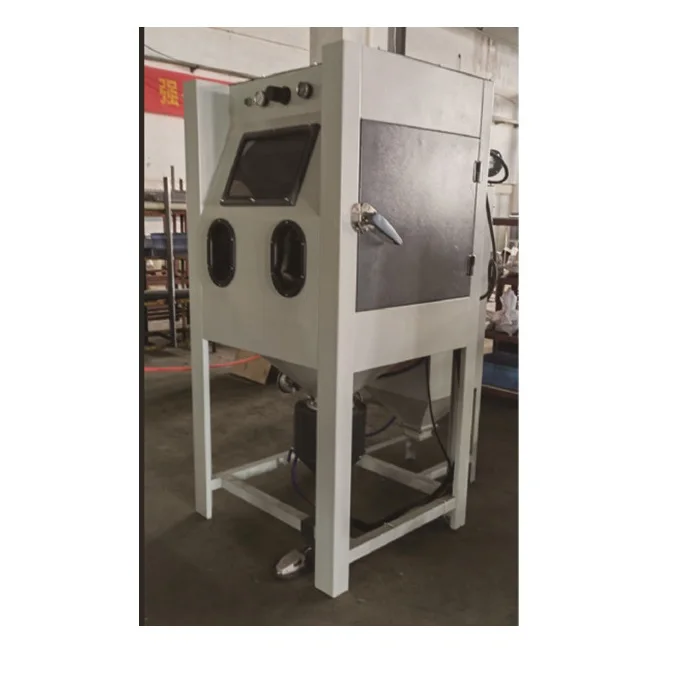 Universal Conveyor Air Filter Sandblasting Blasting Machine Strong ...