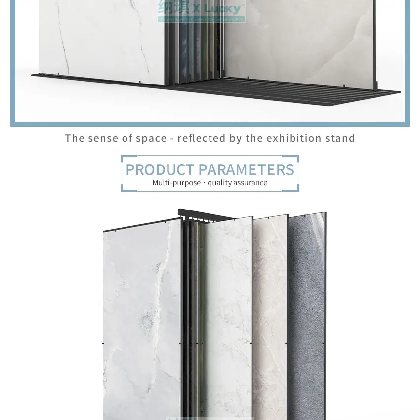 Factory Customized Stone Push Pull Artificial Stone Metal Sample Frame ...