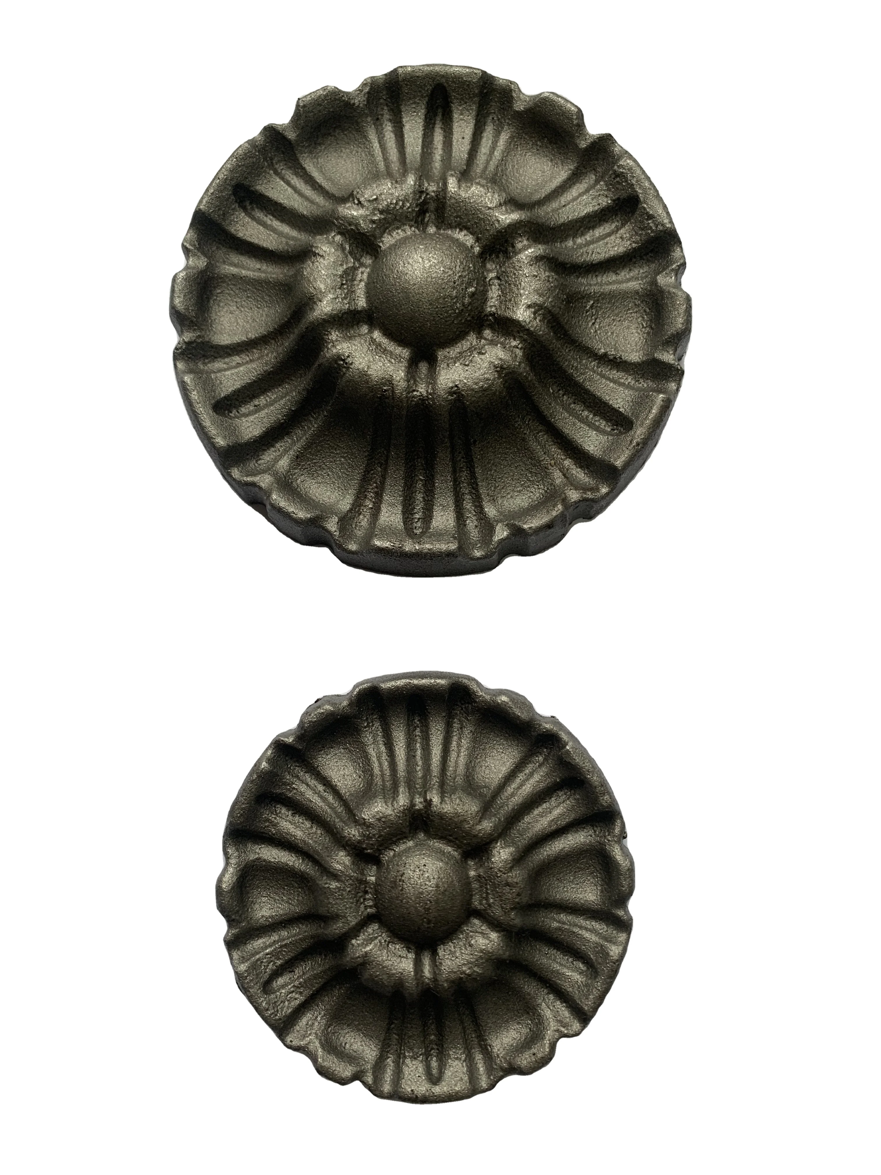 Forged Iron Flower Parts And Forged Leaves For Decoration Fence And ...