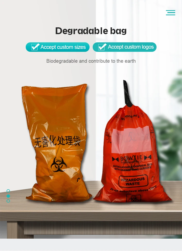 Large Capacity Yellow Red Hospital Clinics Infectious Plastic ...