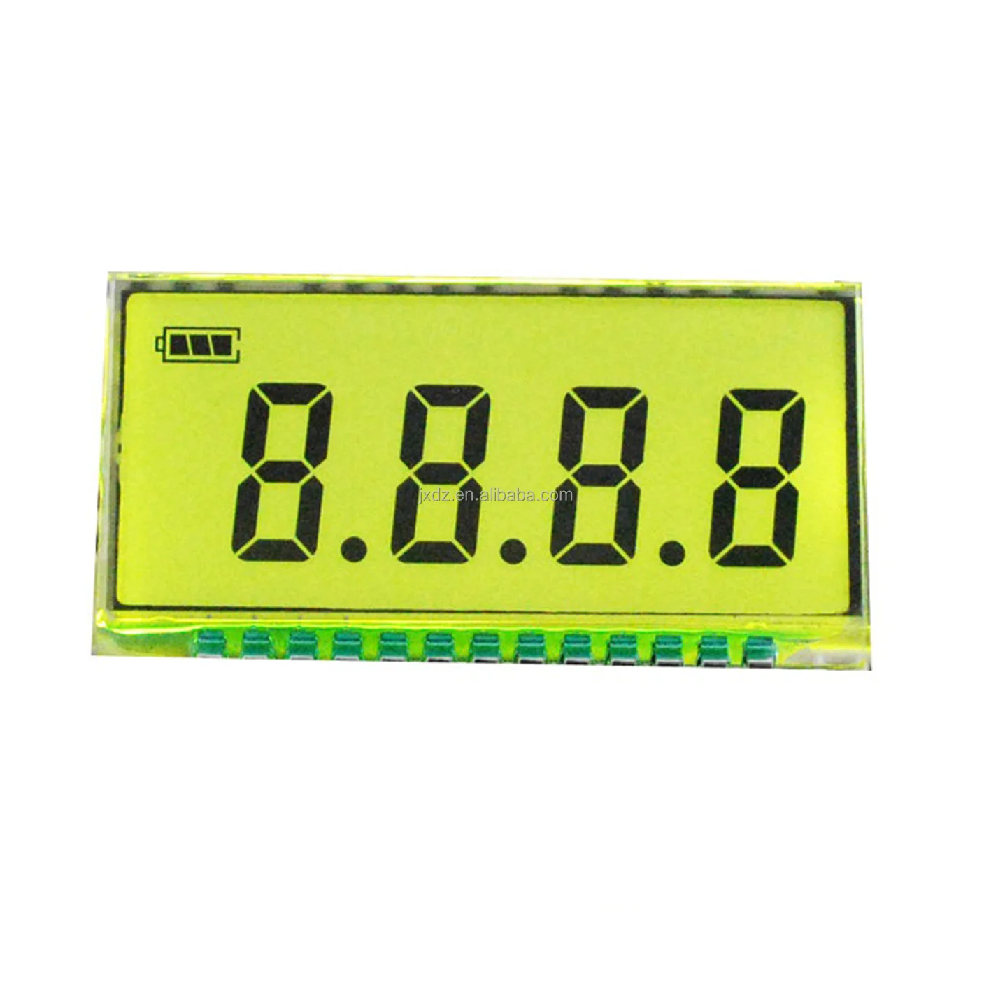TN Type 4-Digit 8-Words LCD Digital Tube GDC8310 with Power Symbol