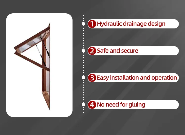 Vertical Folding Window System Aluminium Folding Glass Windows For ...