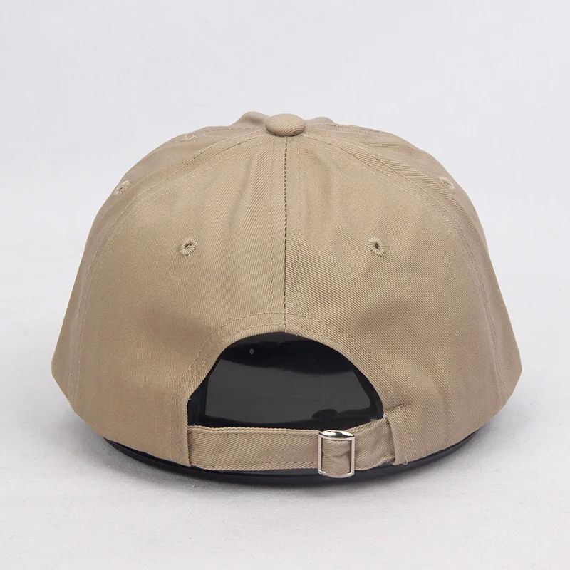 Low MOQ Cotton Strap Back Dad Cap Custom Dad Hat Embroidery logo ...