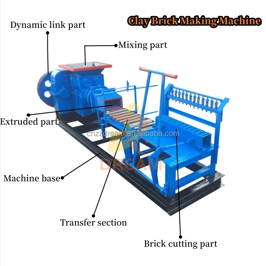 Automatic Clay Brick Making Machine - Efficient & Durable